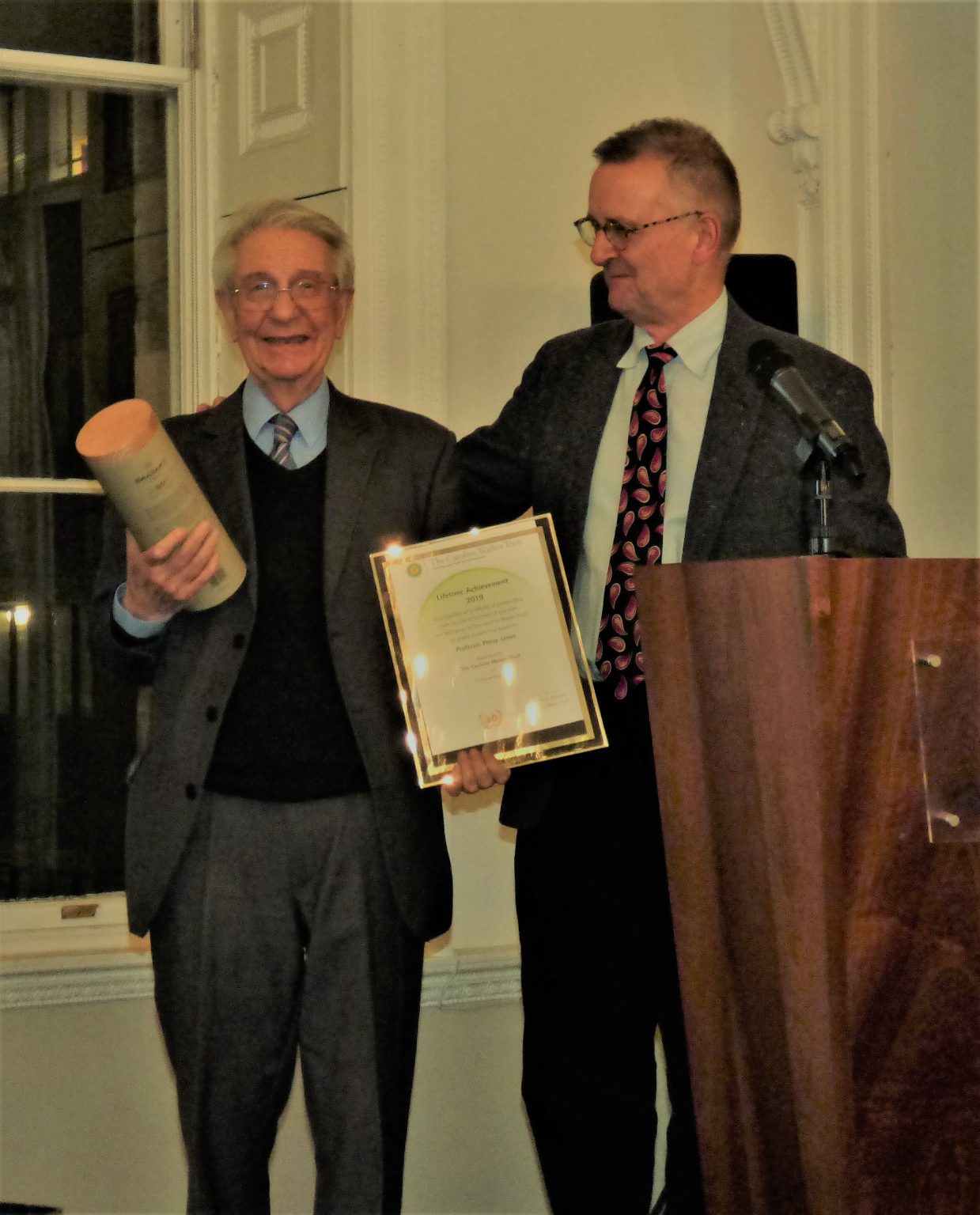 Remembering Professor Philip James | The Caroline Walker Trust